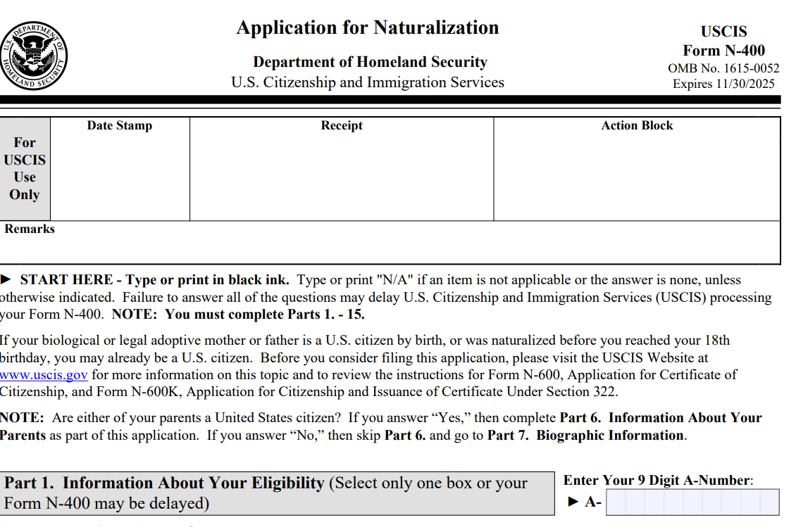 Applying For U.S. Citizenship – NY VISA LAWYER